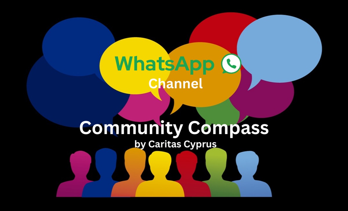 Follow our new WhatsApp channel! - Community Compass by Caritas Cyprus
