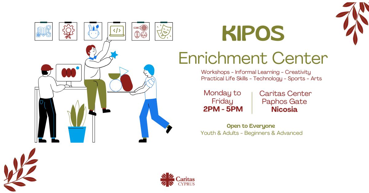 Caritas launches KIPOS: a Place to Learn, Connect, and Grow - Community ...